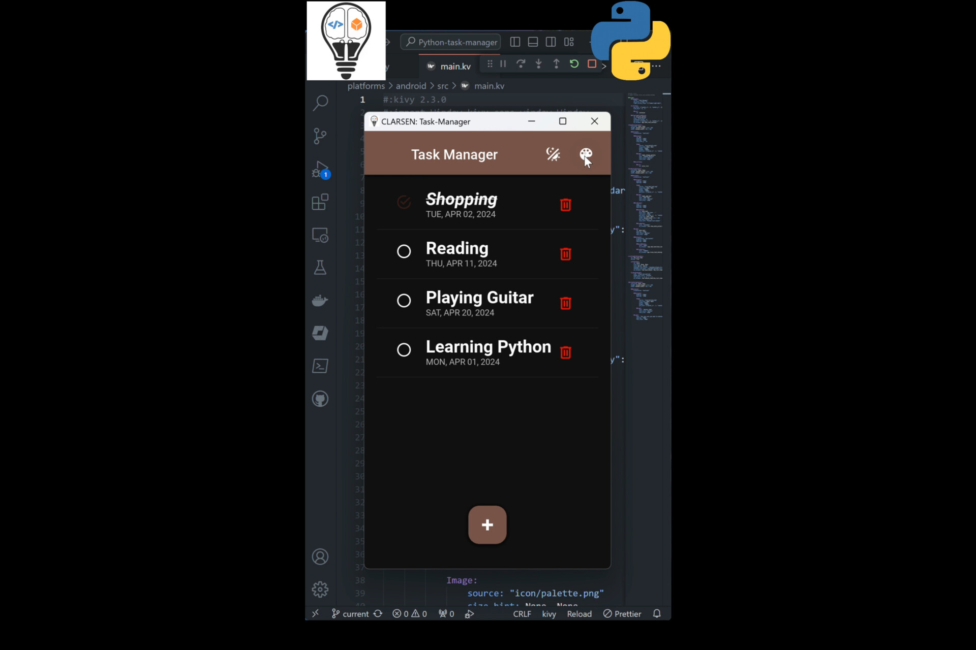 ArtStation - Python: Task Manager