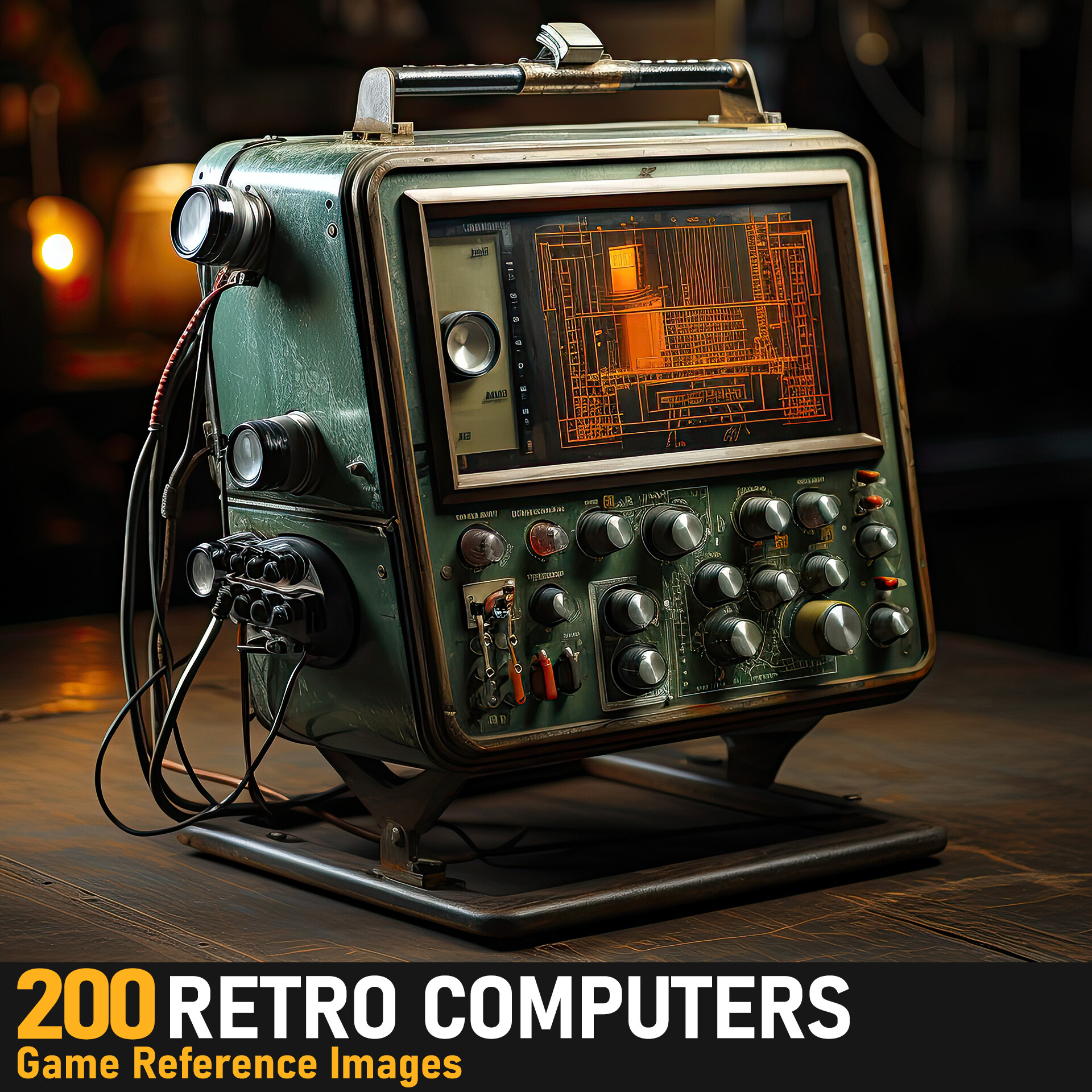 ArtStation - Retro Computer | 4K Reference Images