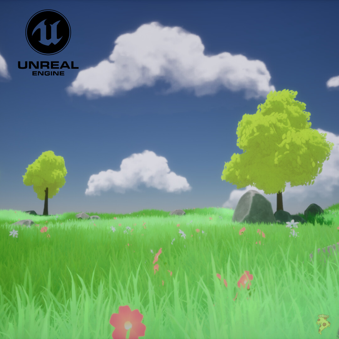 ArtStation - Environment Stylized Landscape