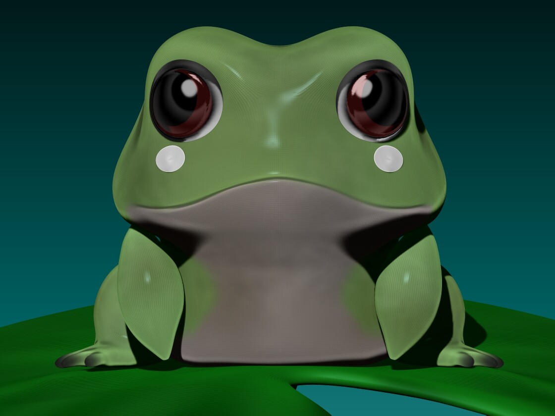 ArtStation - Little Frog