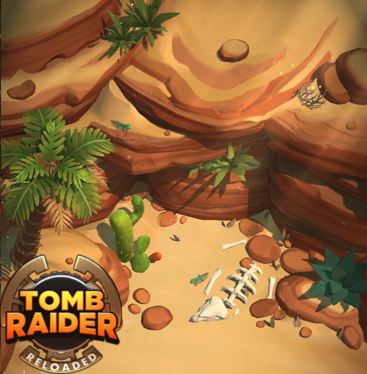 ArtStation - Tomb Raider Reloaded: Egyptian Desert