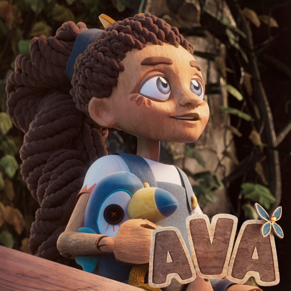 ArtStation - AVA - Main Character texturing and shading