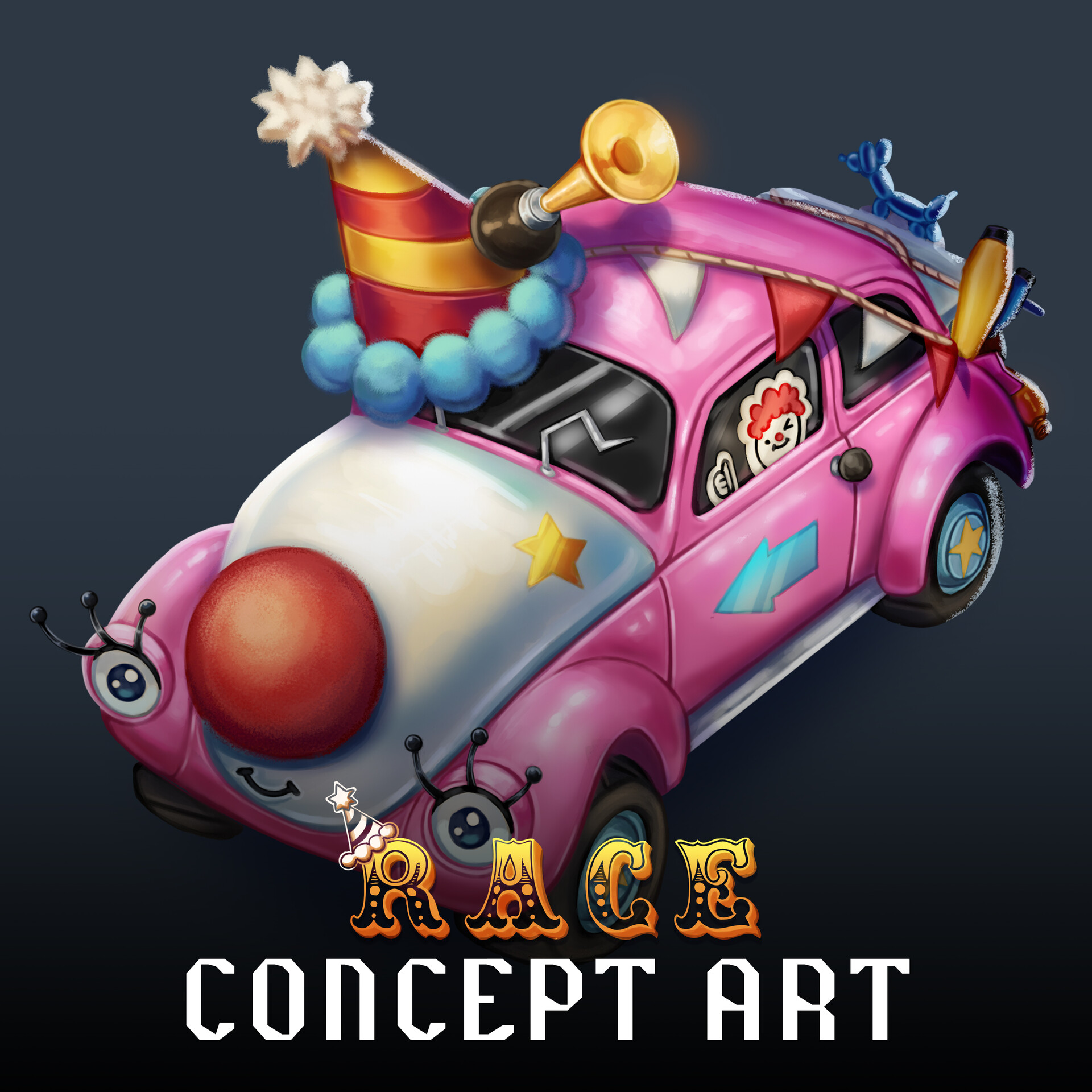ArtStation - RACE - Car Concept Art