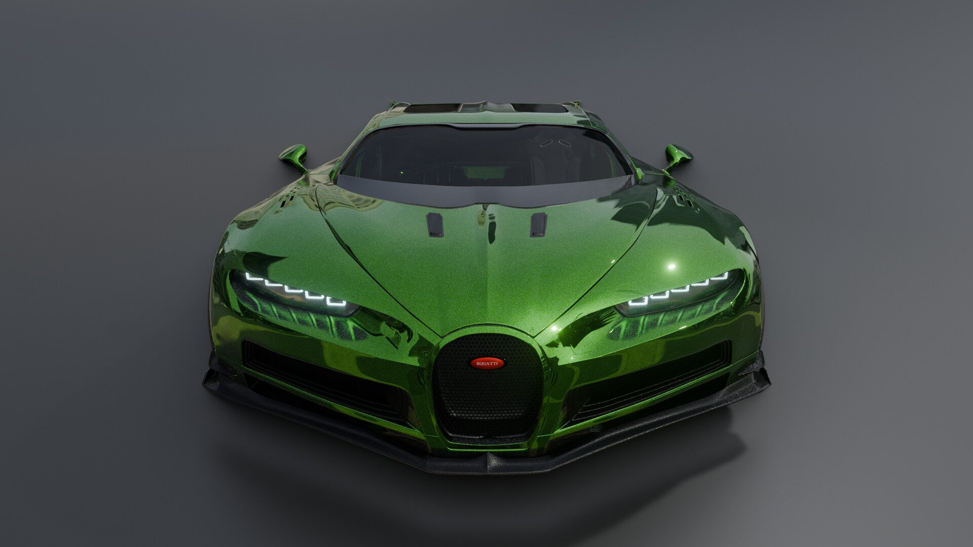 ArtStation - Bugatti Chiron new Material made in blender 4.1