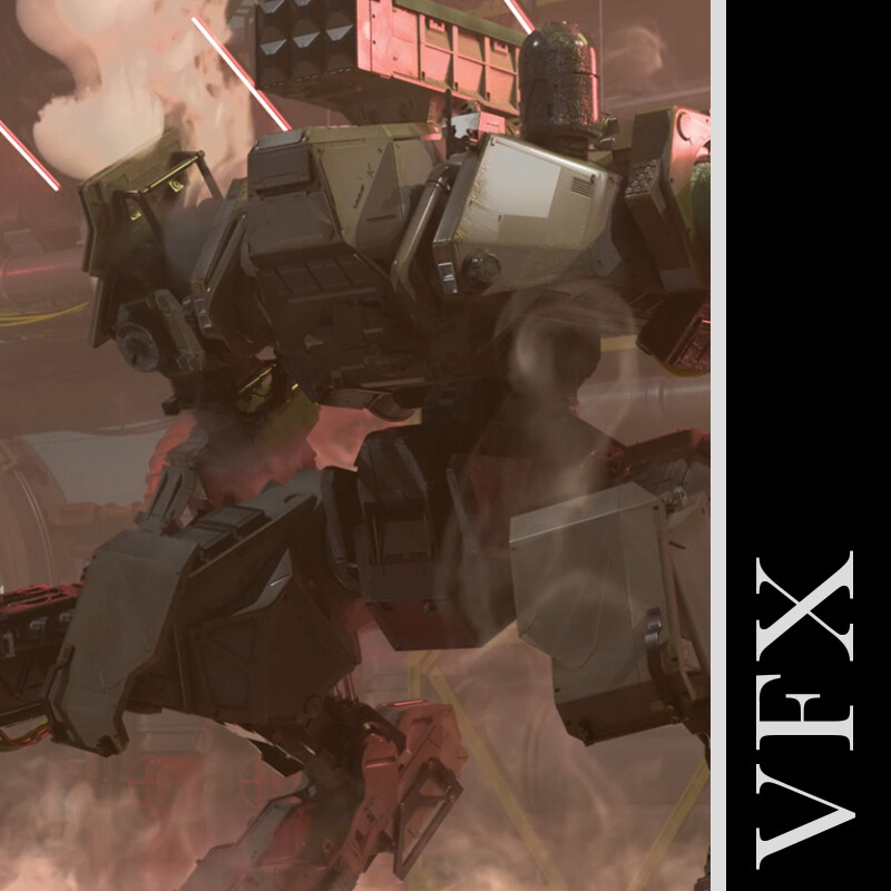 ArtStation - Mech VFX Shot