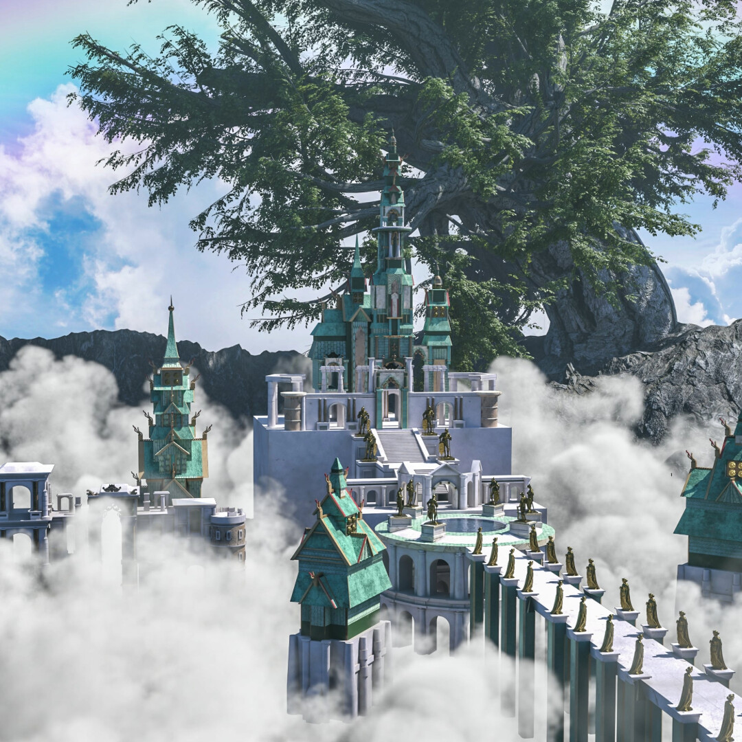 ArtStation - Asgard -Assassin's Creed Valhalla fan art