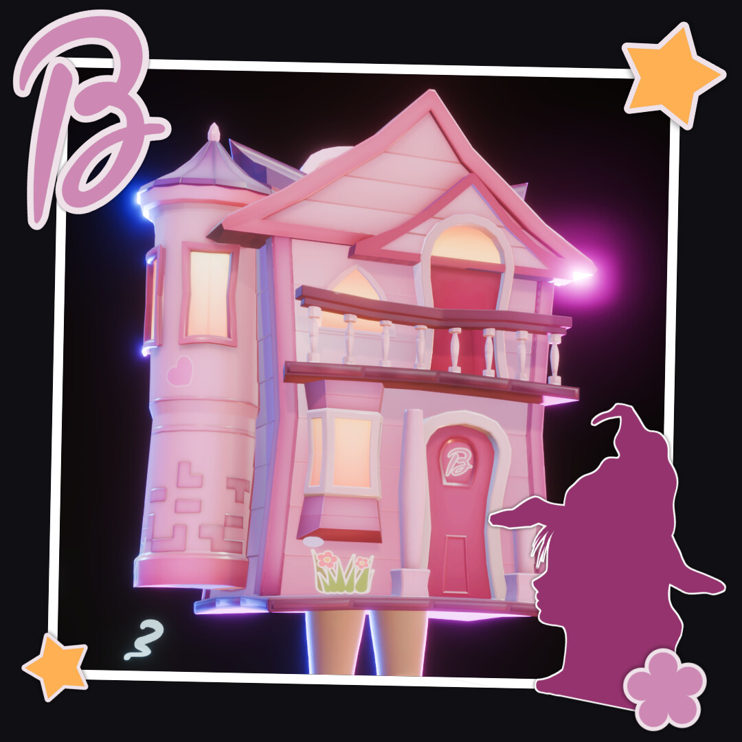 ArtStation - 🎀👱‍♀️Barbie Yaga🏠🦵