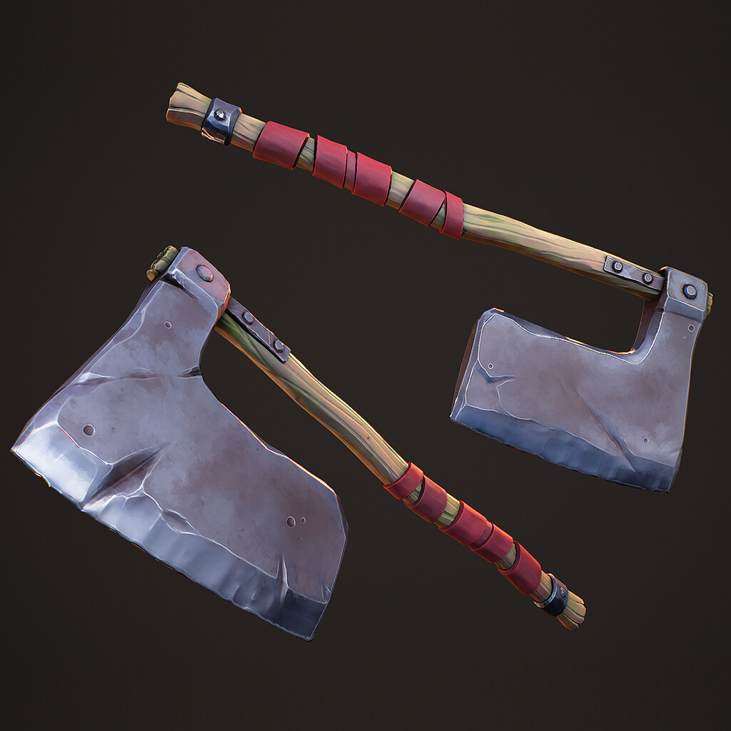 ArtStation - Stylised Hatchet