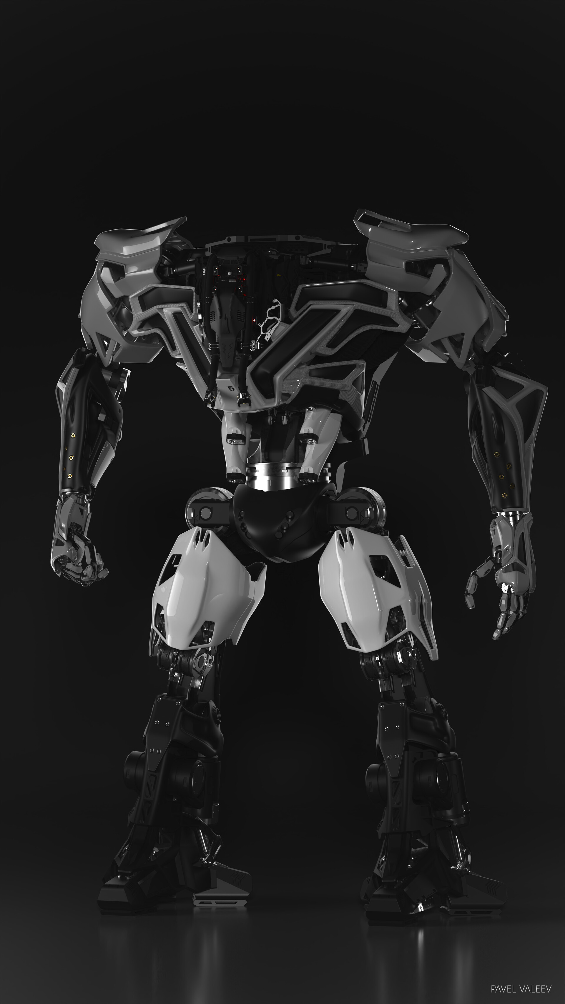 ArtStation - Robot "Alpha" Mark 1