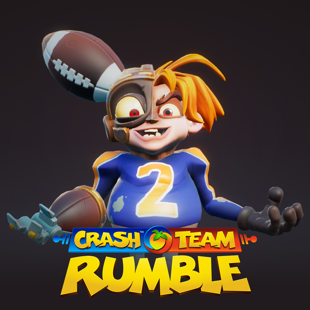 ArtStation - Crash Team Rumbe - Touchdown N. Gin