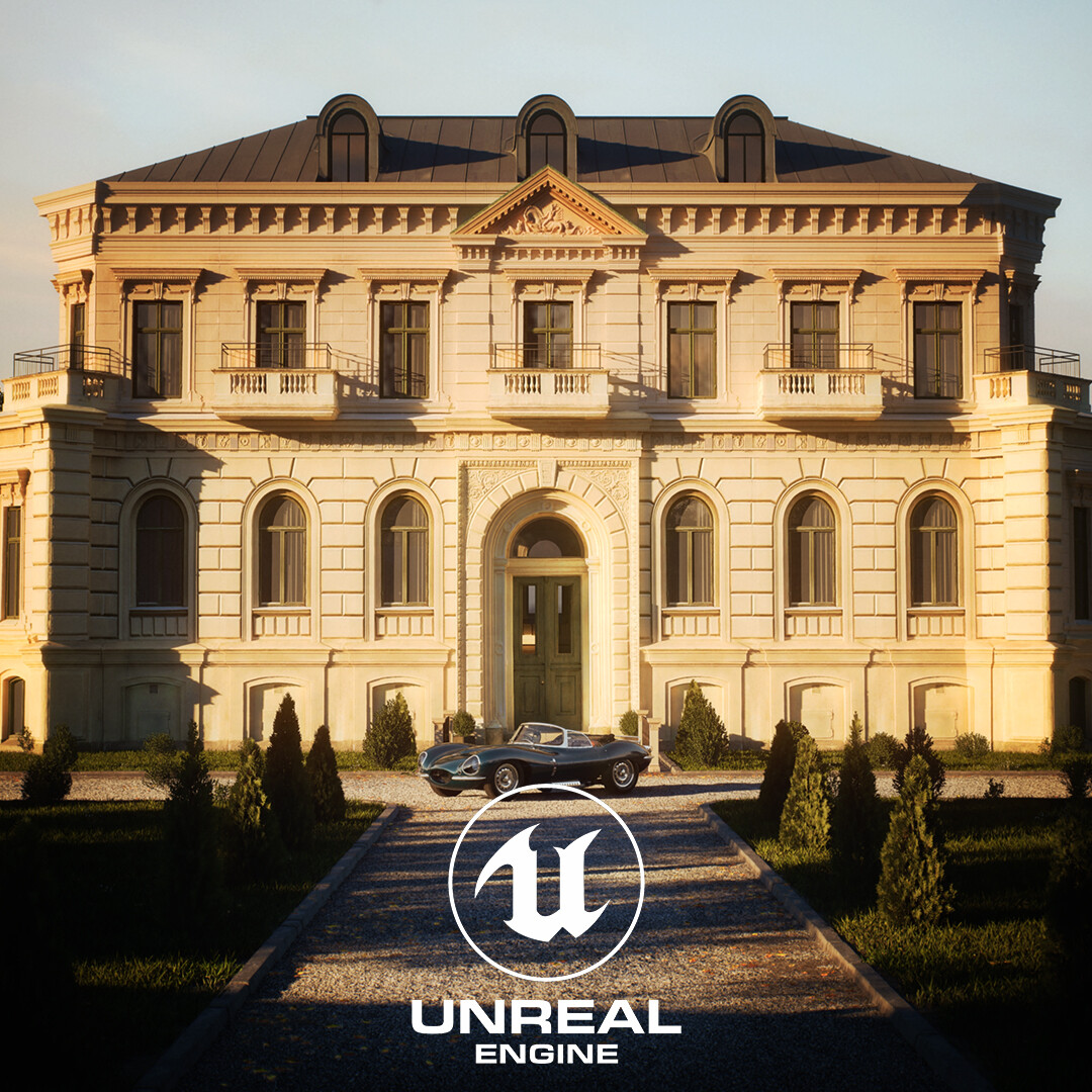 ArtStation - 1957 Jaguar XKSS - UE5.3