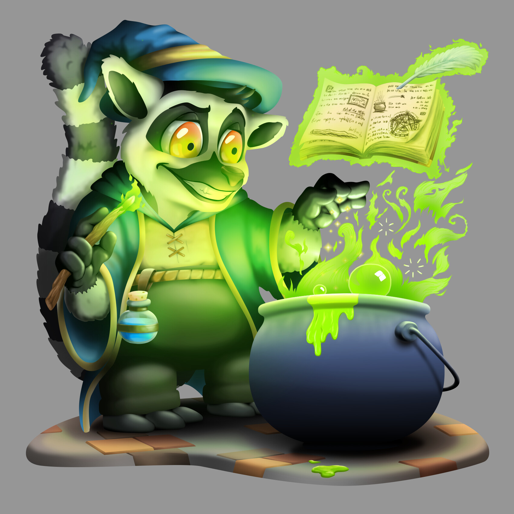 Zanza Harara - Lemur Wizard (2024)