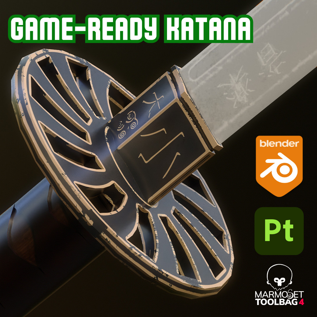ArtStation - Game-Ready Katana