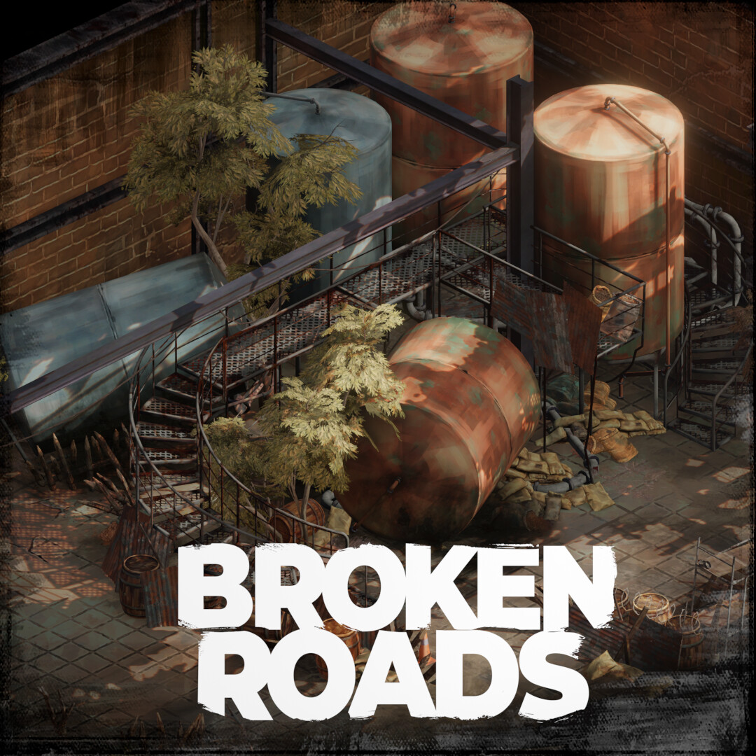 ArtStation - Broken Roads - Interiors