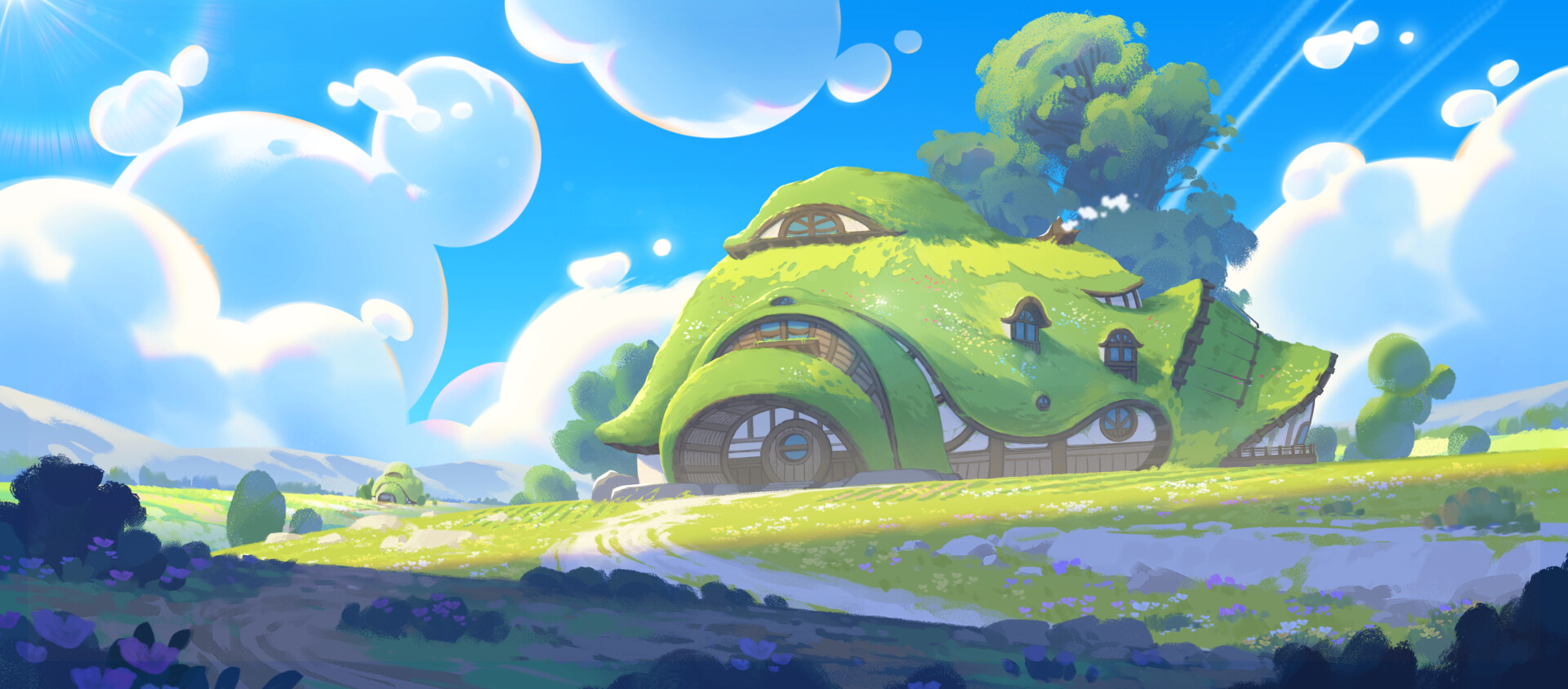 ArtStation - Animation Background Painting