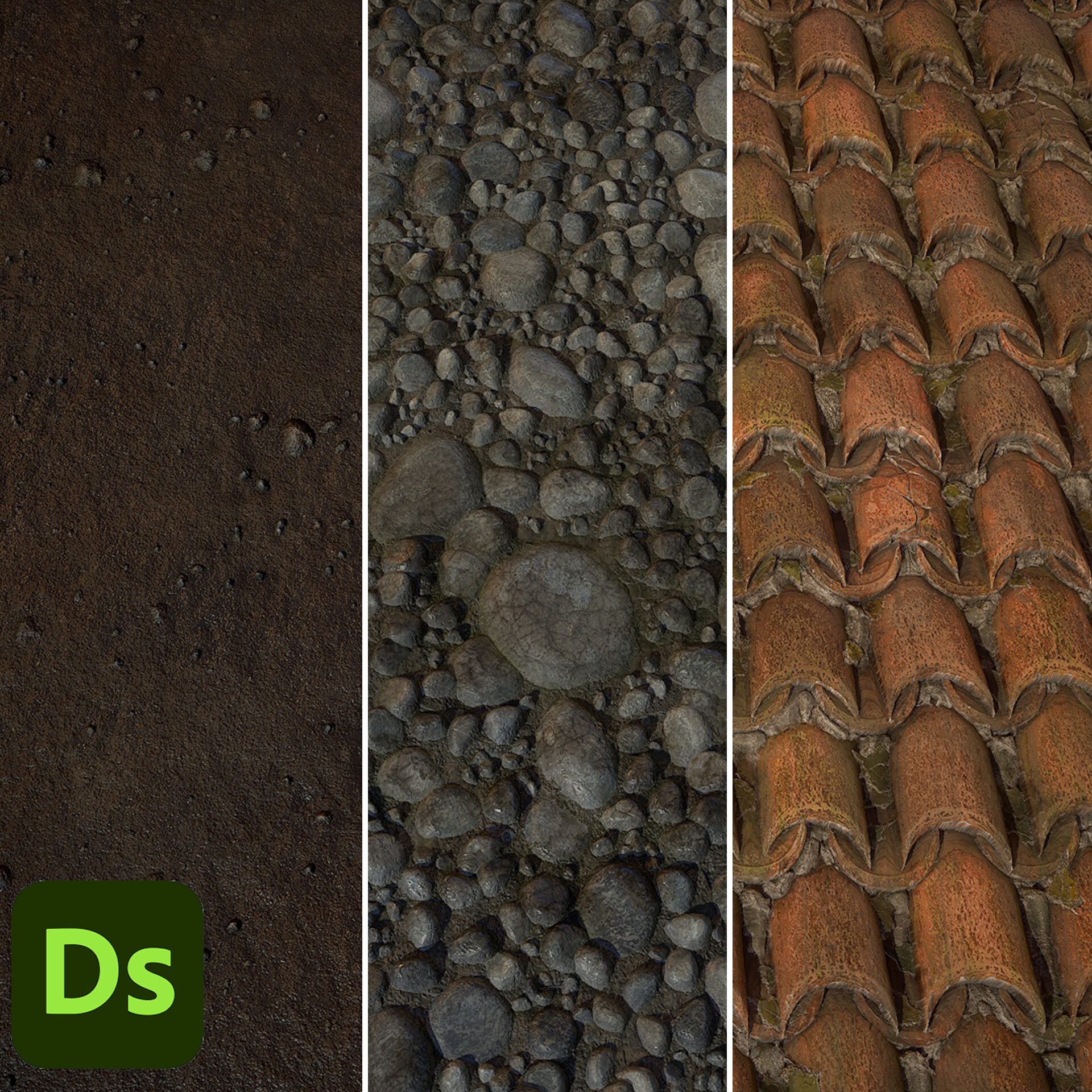 ArtStation - Rustic Material Study