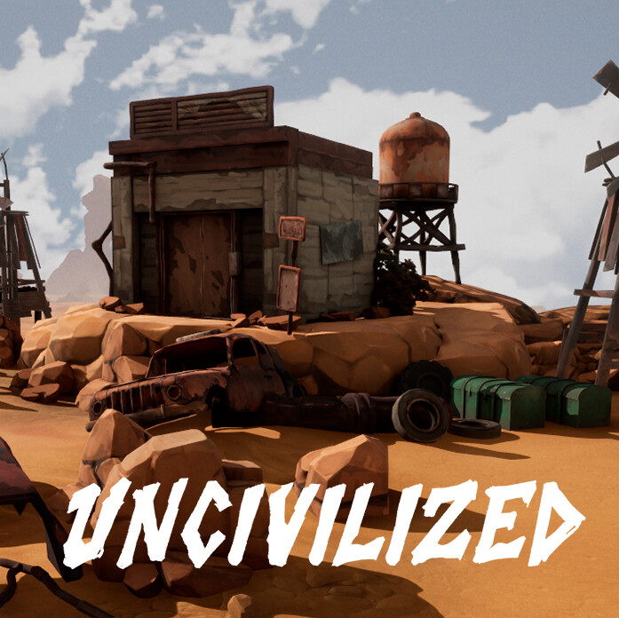 ArtStation - Enviroment02 - Uncivilized