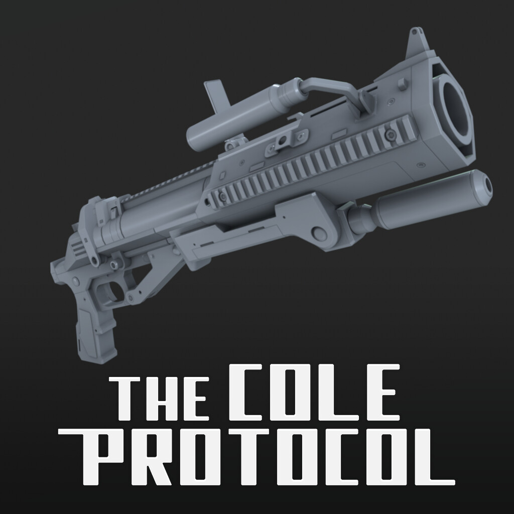 ArtStation - M319 Grenade Launcher