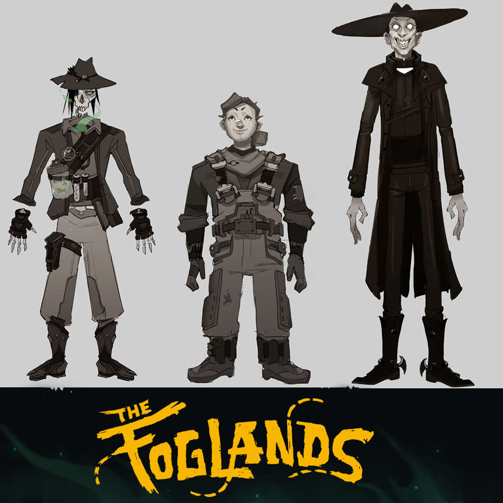 ArtStation - The Foglands: Main Characters