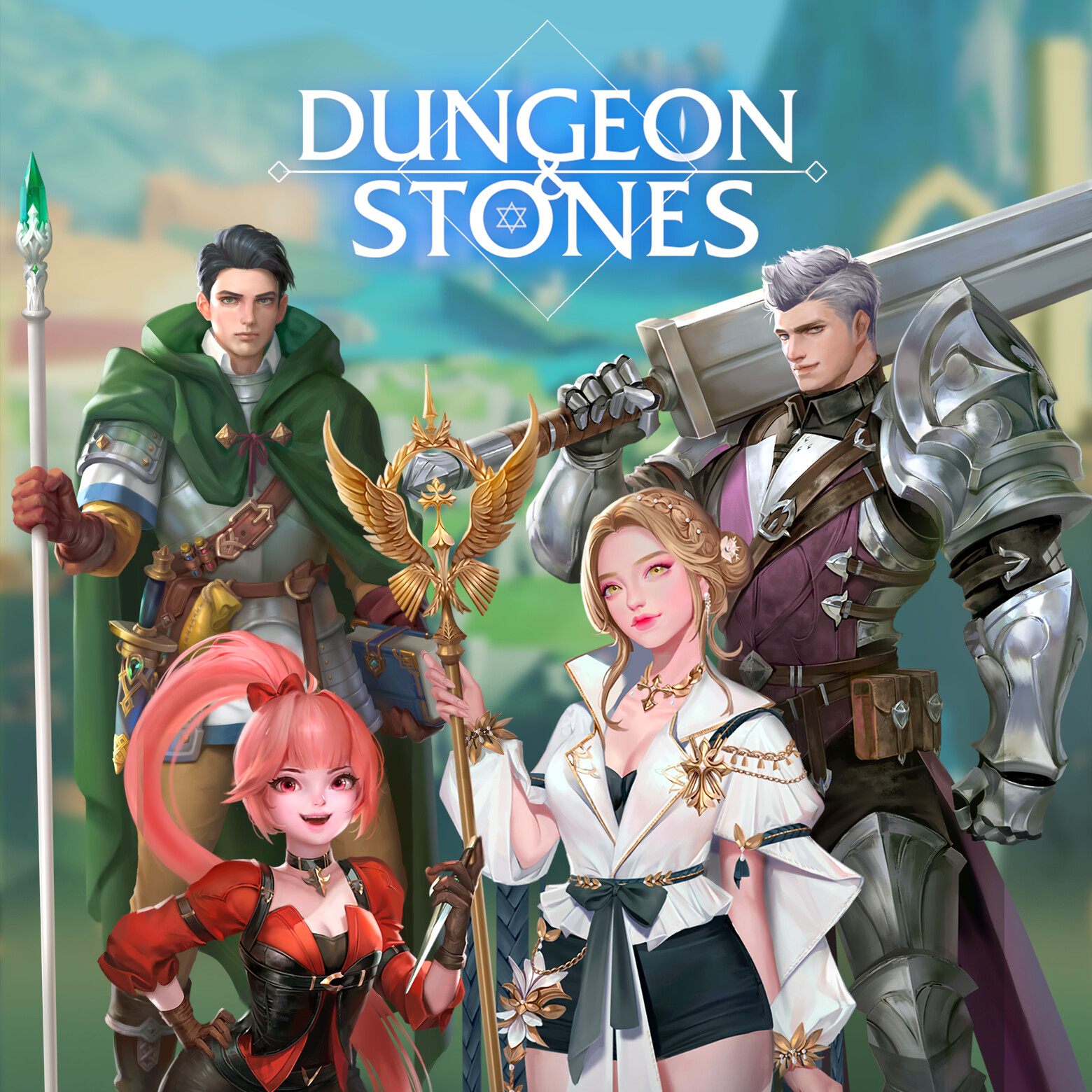 ArtStation - Dungeon and Stones UI