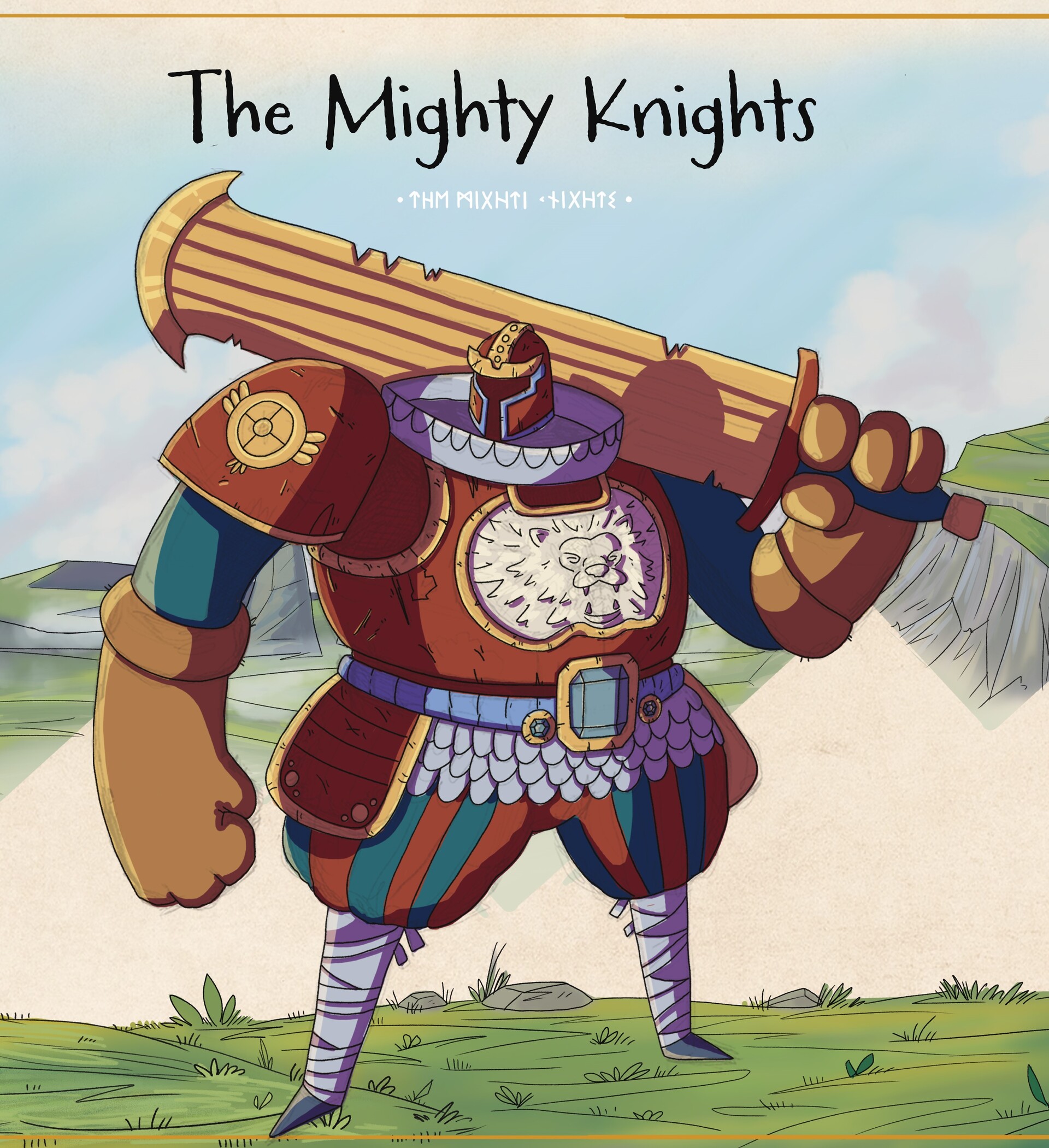 ArtStation - Mordecai the Muscle (Mighty Knights)