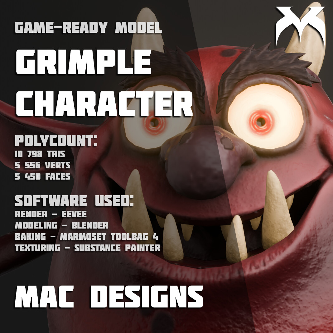 ArtStation - Grimple Character