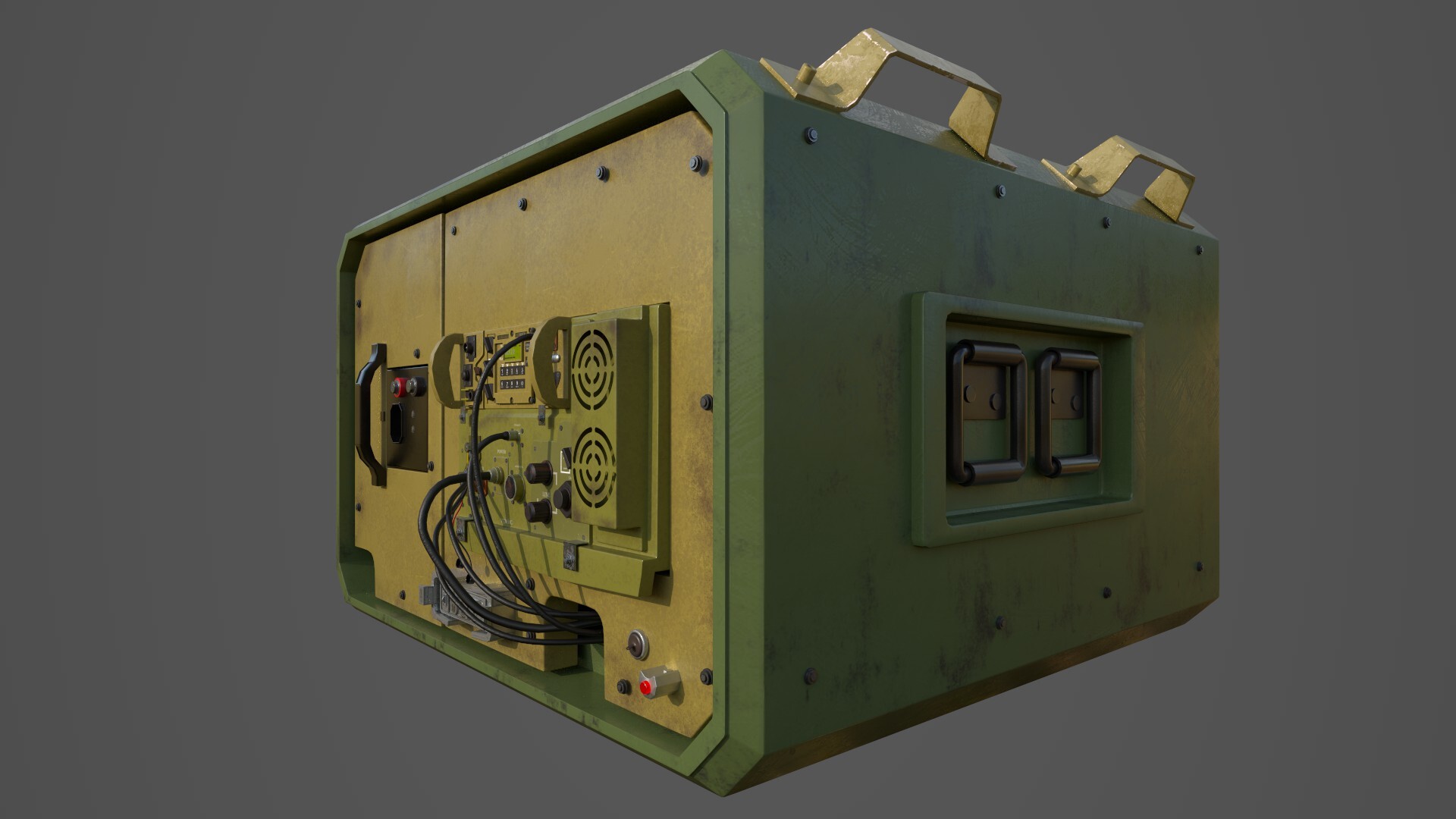 ArtStation - M3tr Military Radio