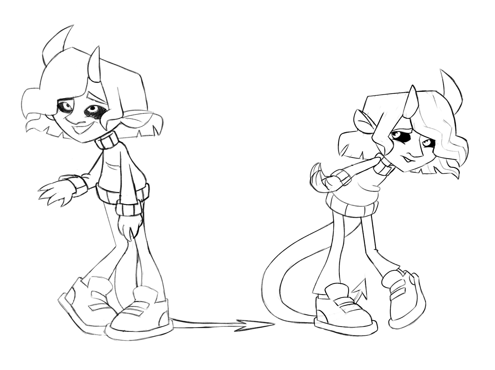 ArtStation - Shy demon