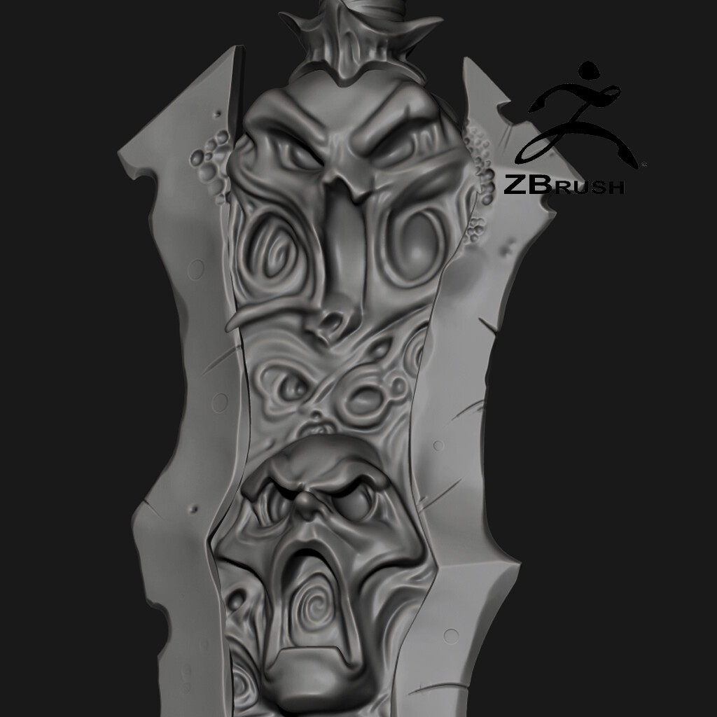 ArtStation - Darksiders - Chaoseater Sword