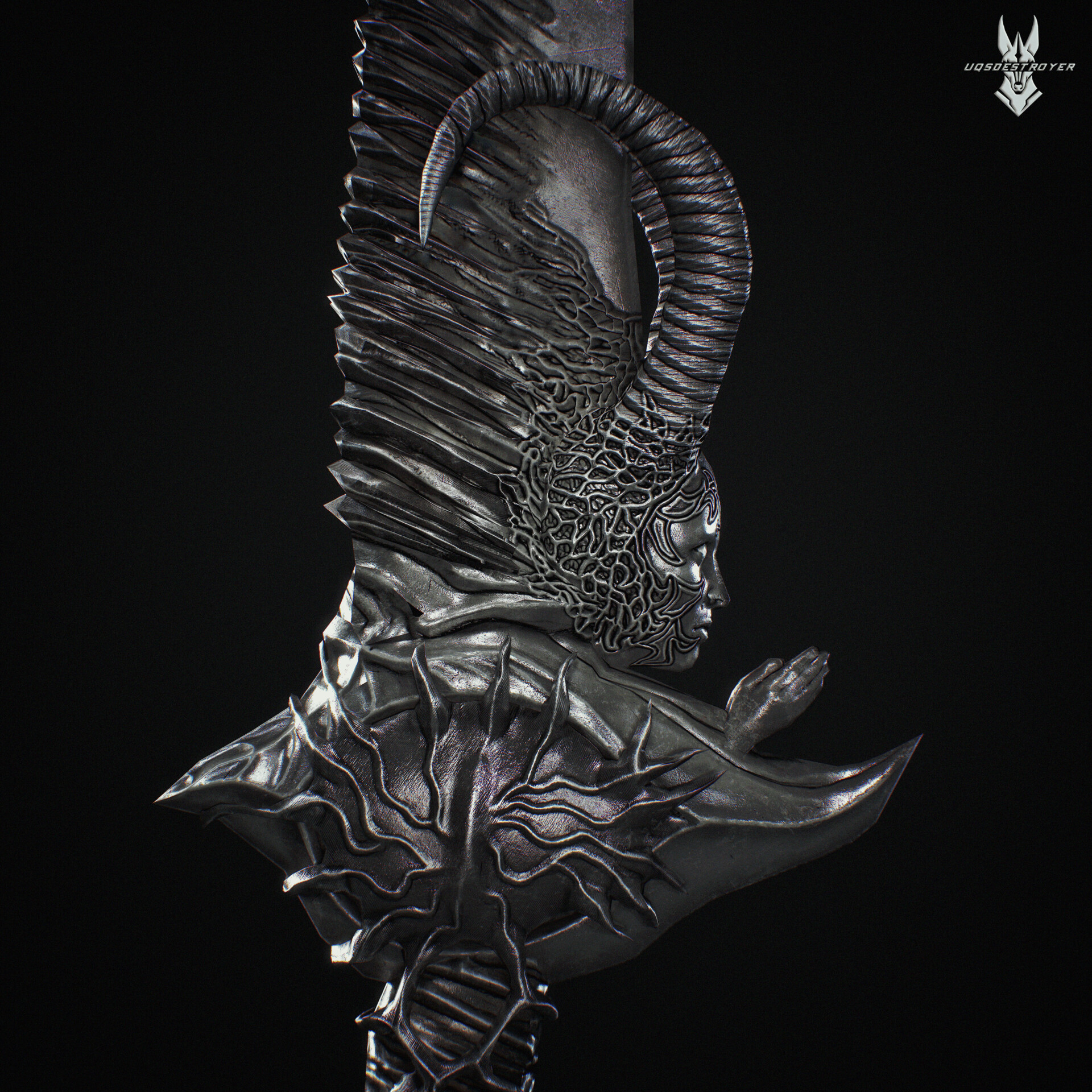 ArtStation - Ritual Blade of Lilith Game Ready Prop