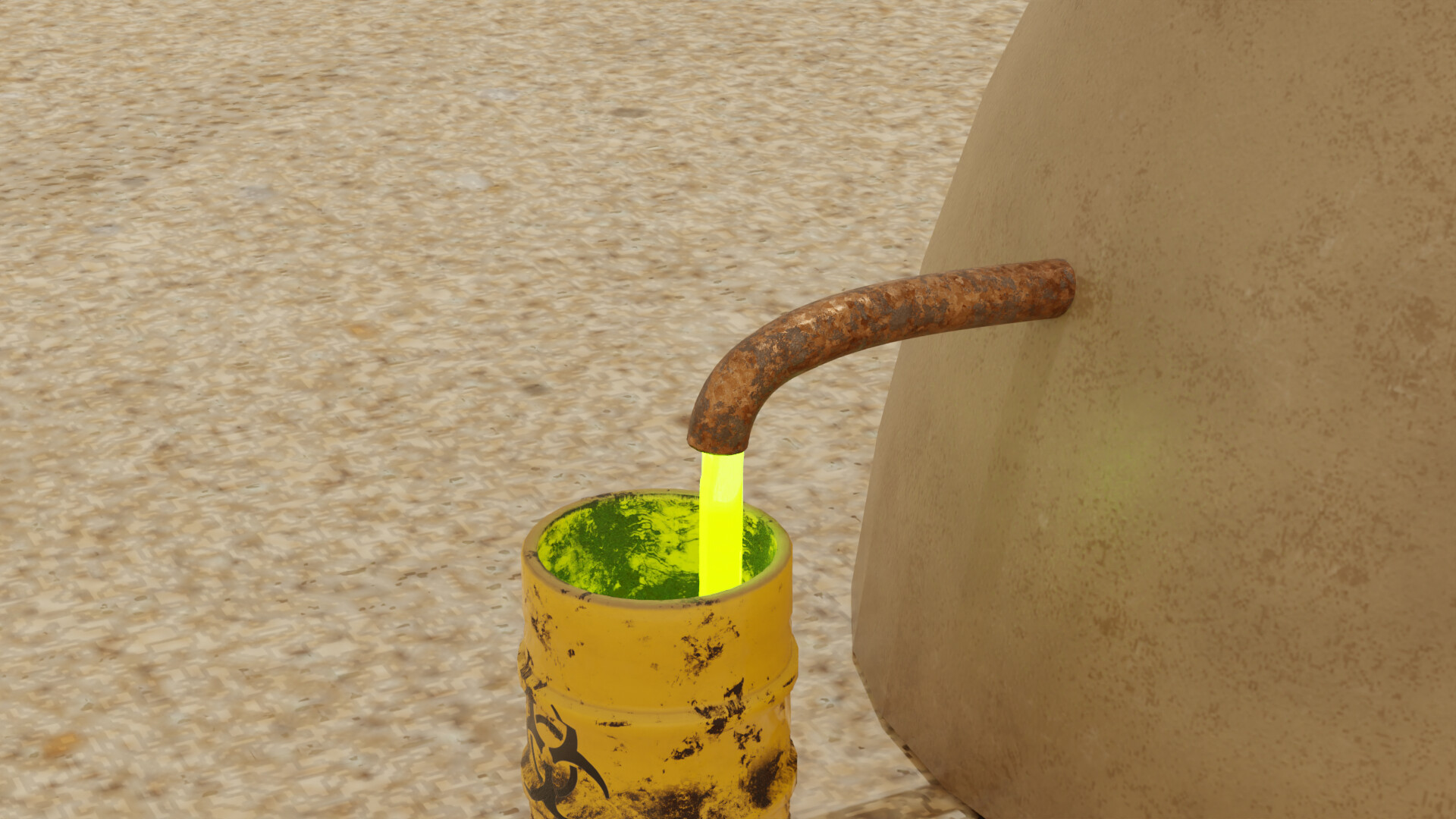 ArtStation - Acid simulation