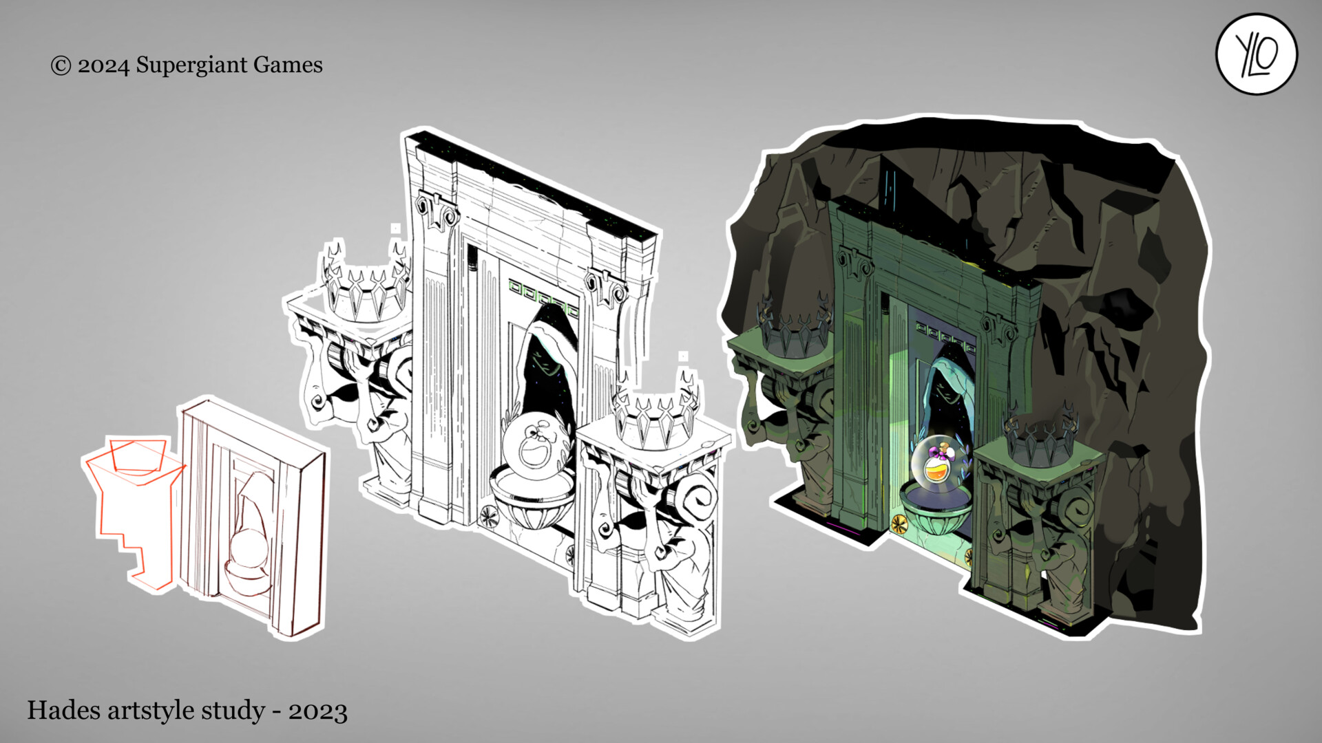 ArtStation - Artstyle study - Hades (2023)