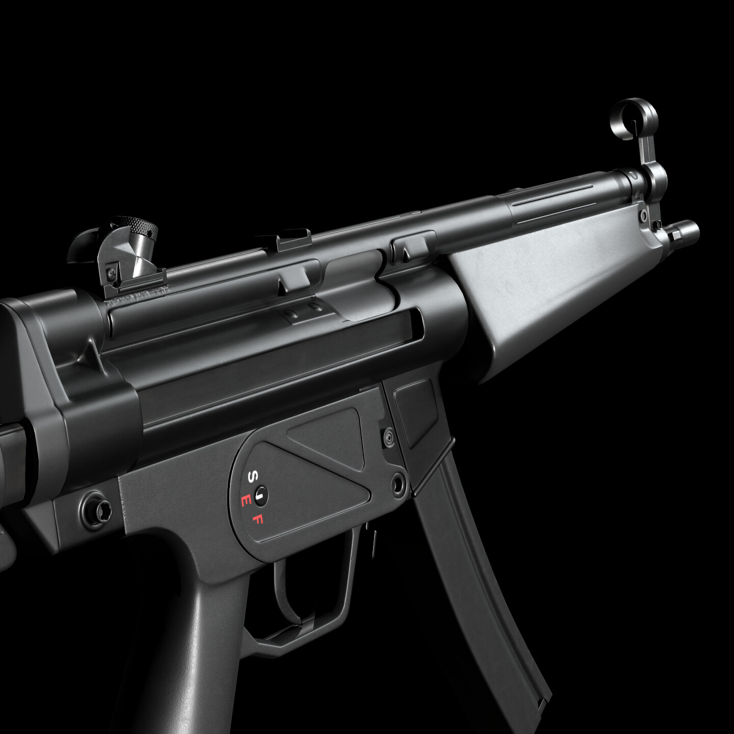 ArtStation - MP5A3 SMG