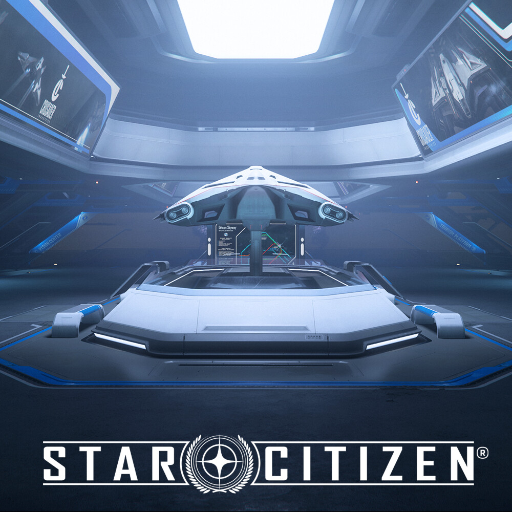 ArtStation - Star Citizen - Orison - August Dunlow Transit Station