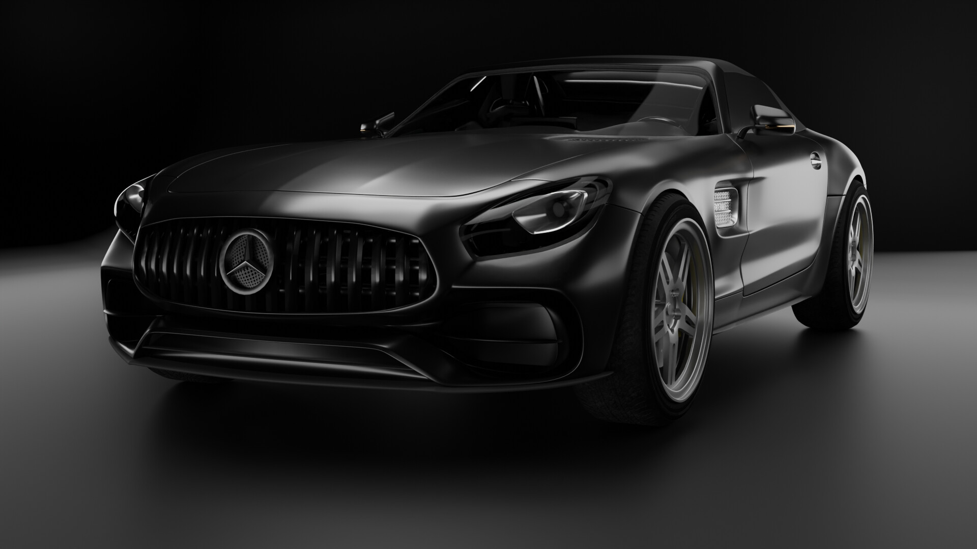 ArtStation - Mercedes-benz amg gt-r