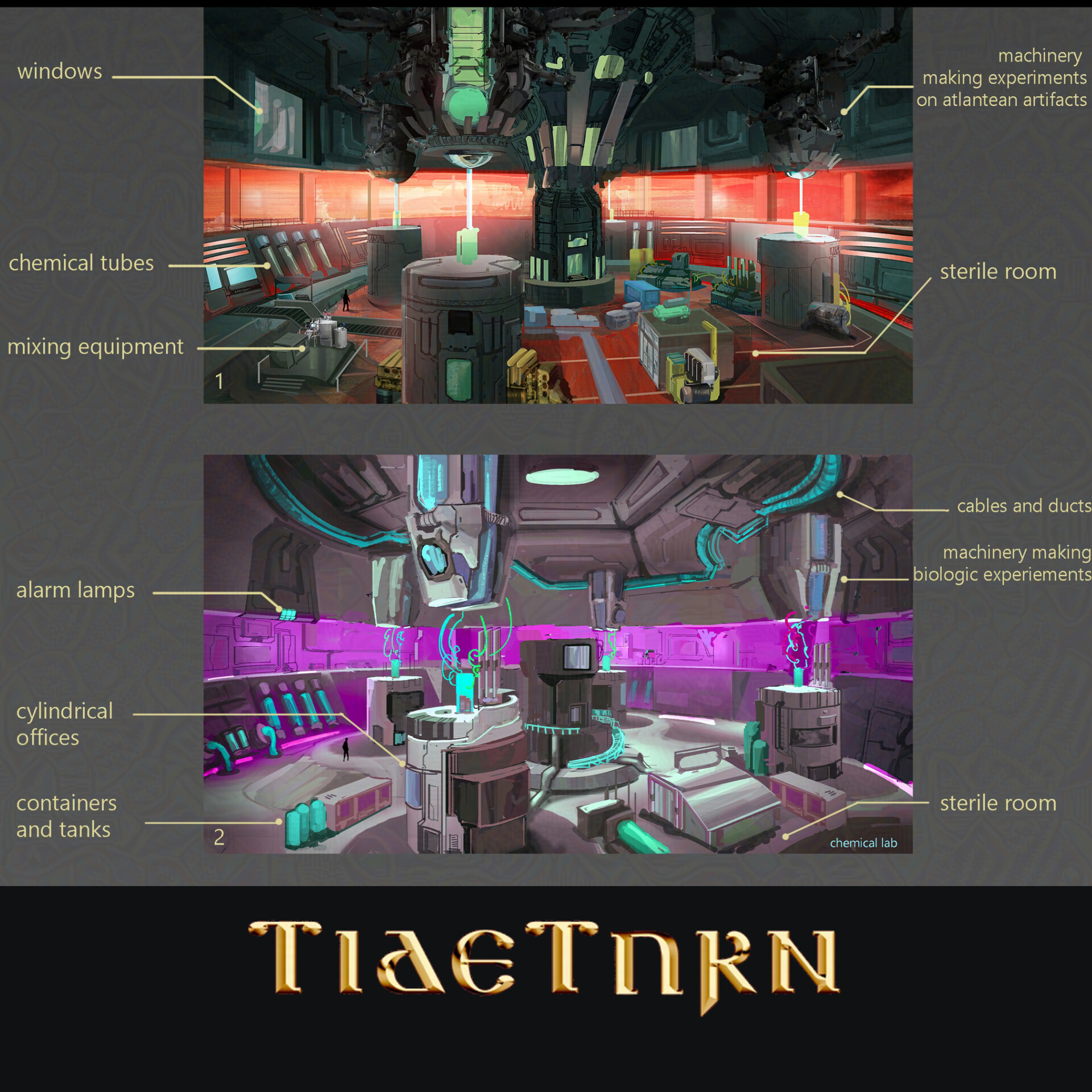ArtStation - Laboratory Variations v1 - Tide Turn Game