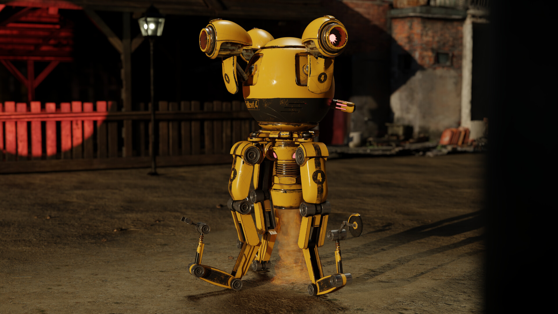 ArtStation - Codsworth - Fallout 3D
