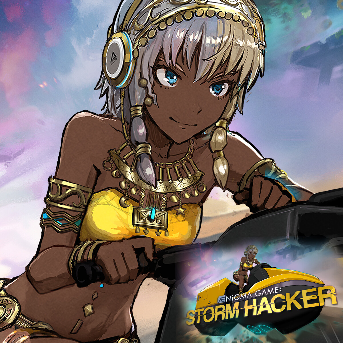 ArtStation - AG Storm Hacker - Keyart