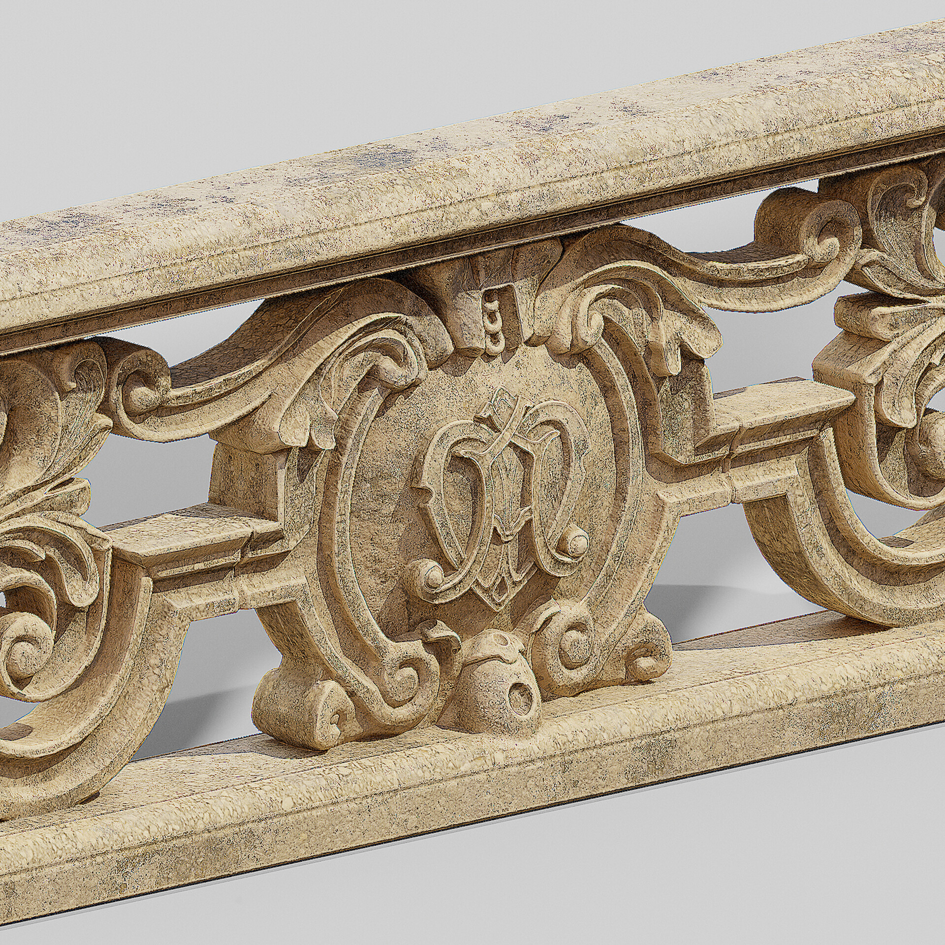 ArtStation - Concrete Railing