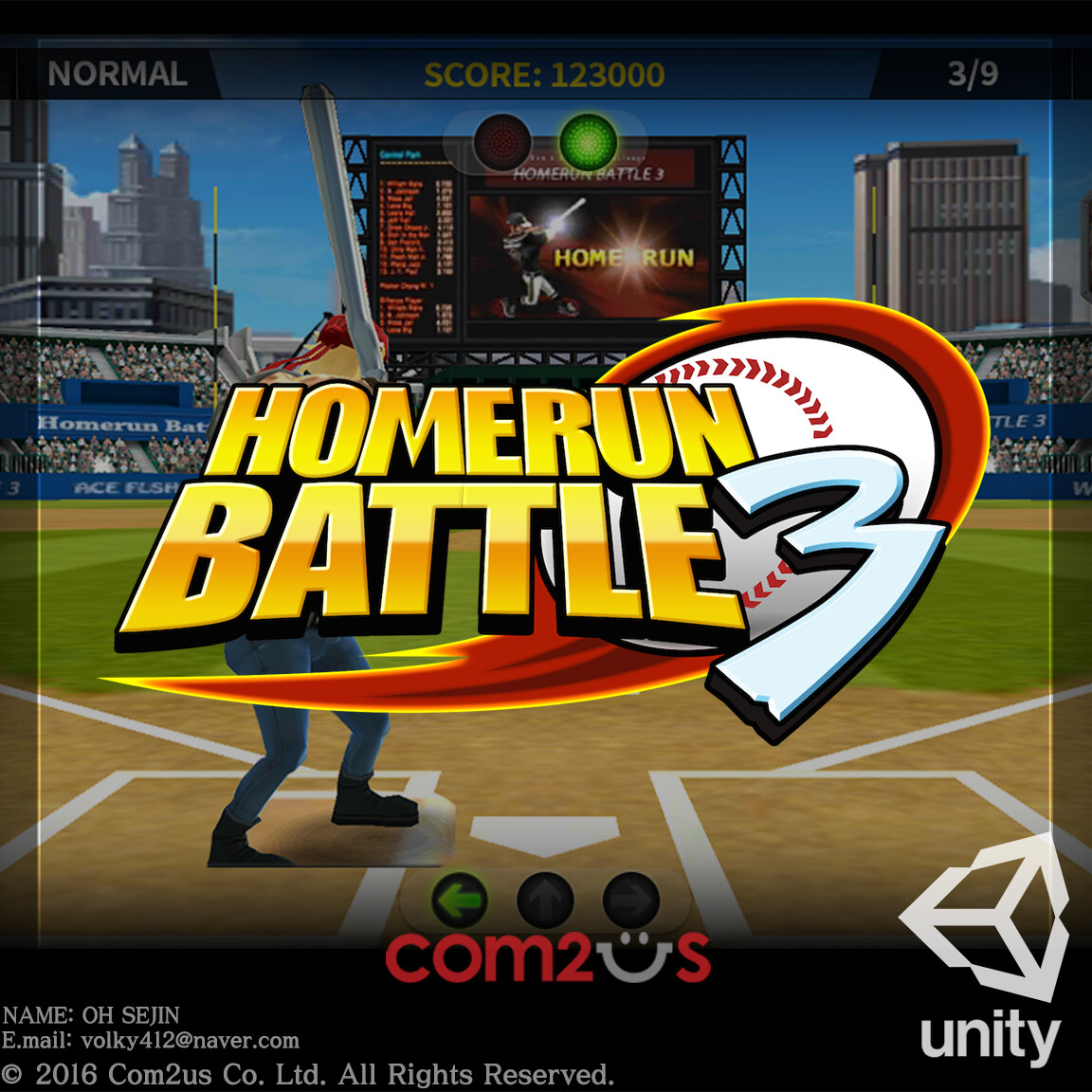 ArtStation - 홈런배틀3 (Homerun Battle 3) : com2us 2015-2016