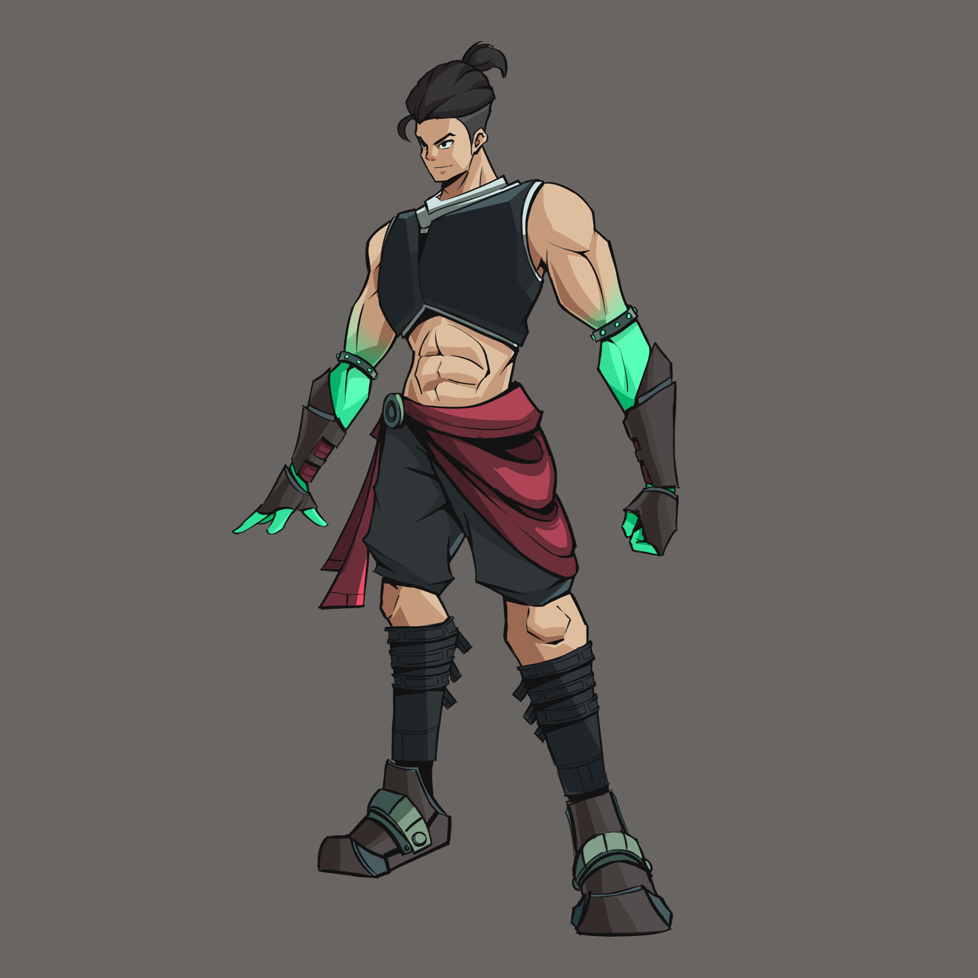 ArtStation - Battle-Hilot Warrior Concept