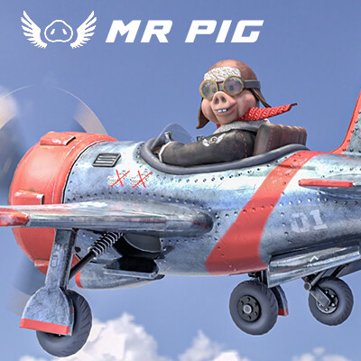 ArtStation - Mr PIG, part 2. Pilot