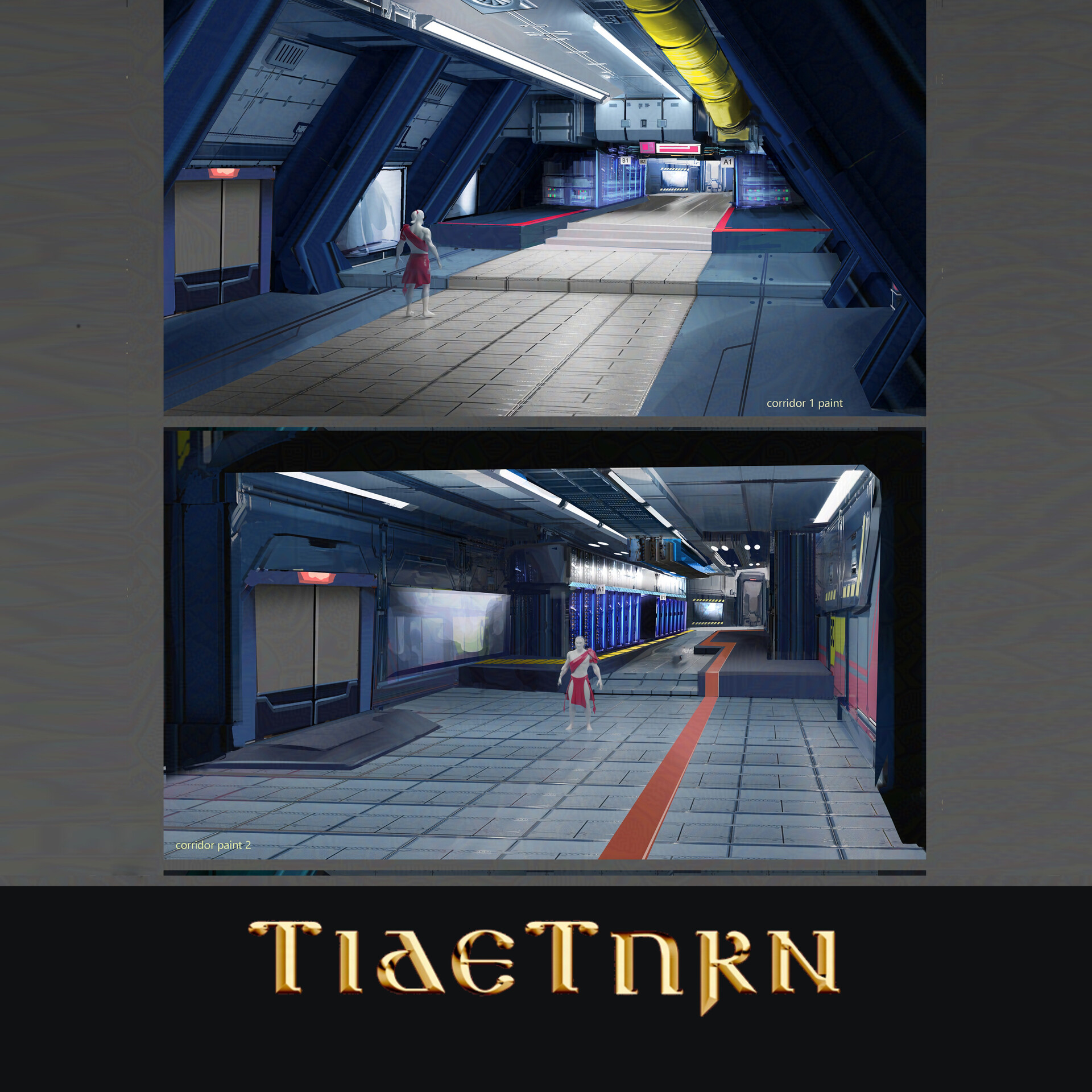 ArtStation - Wall module sketches - Tide Turn Game