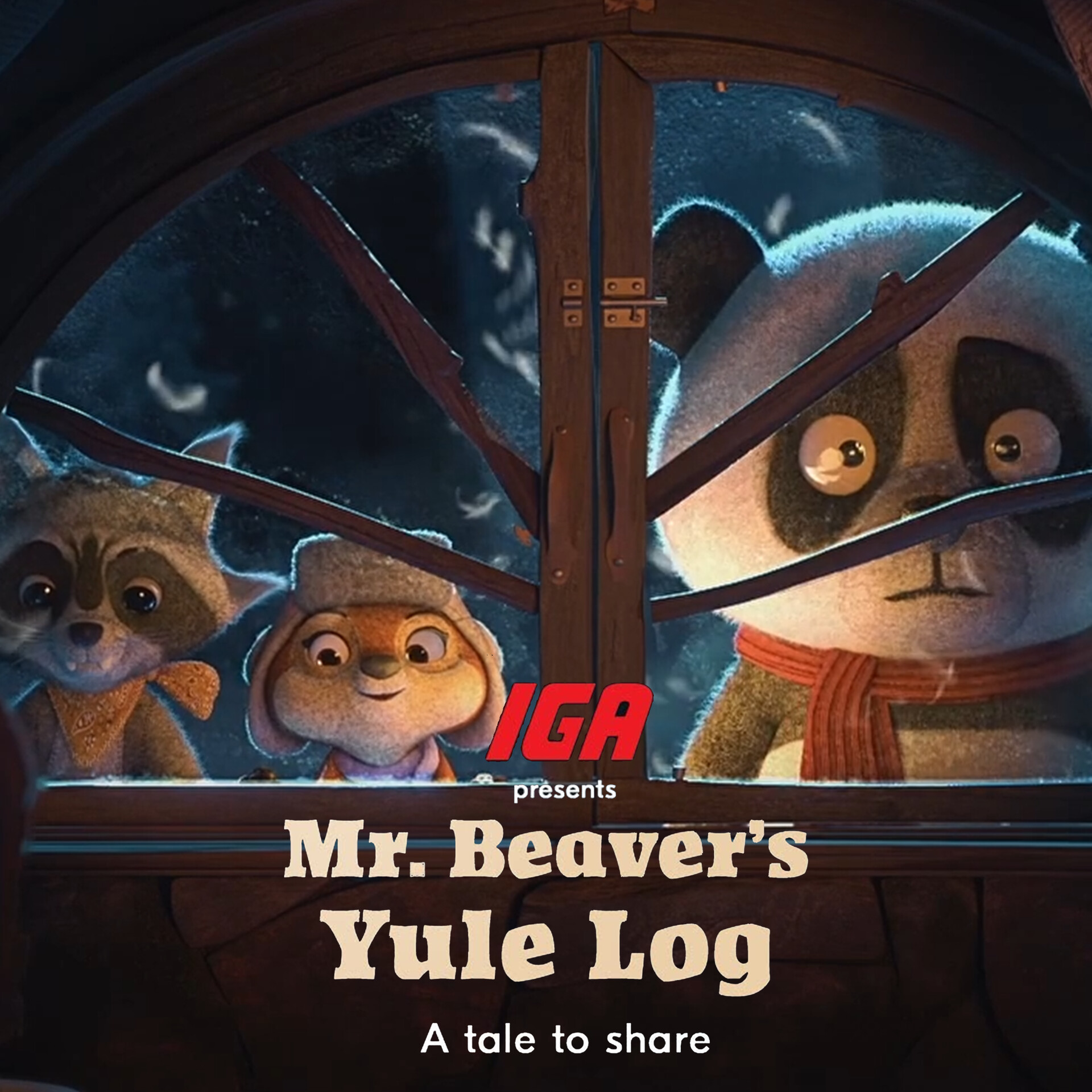 ArtStation - IGA - Mr Beaver's Yule Log