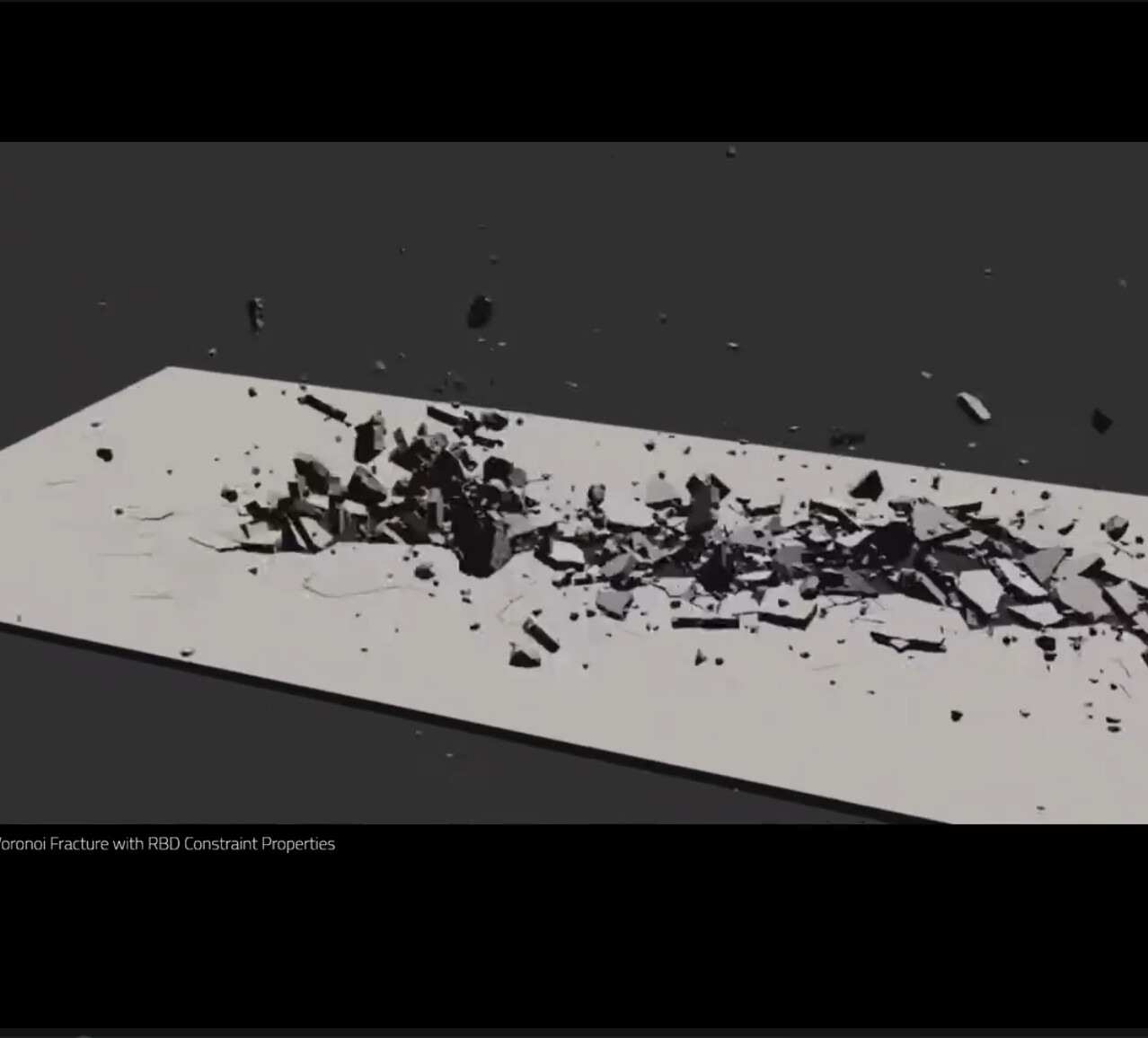 ArtStation - Houdini RBD-Ground Destruction RnD