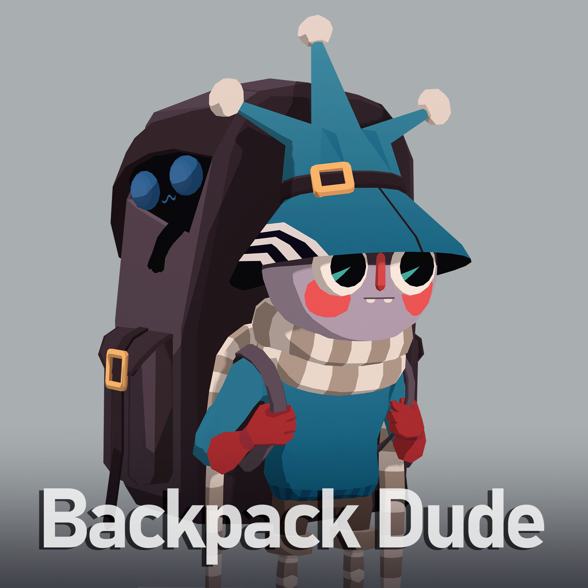 ArtStation - Backpack Dude