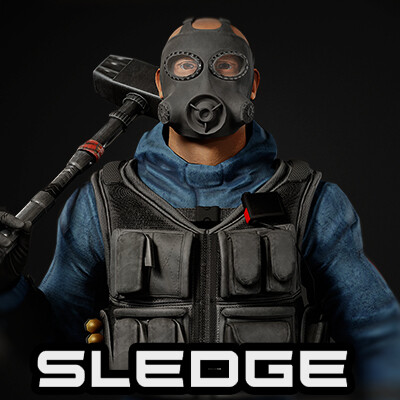 ArtStation - Sledge (Rainbow Six Siege)