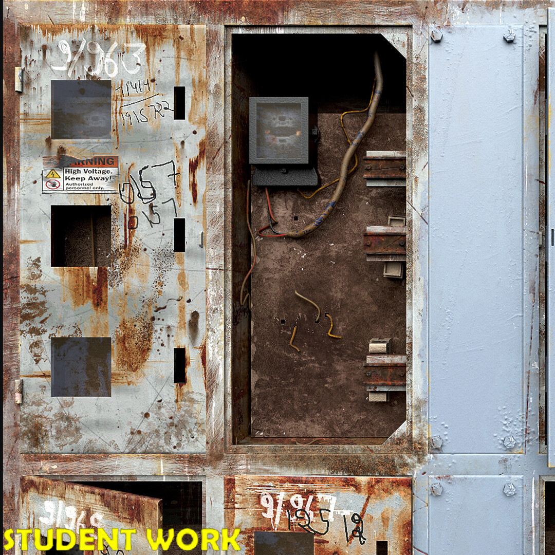 ArtStation - Electrical Control Panel