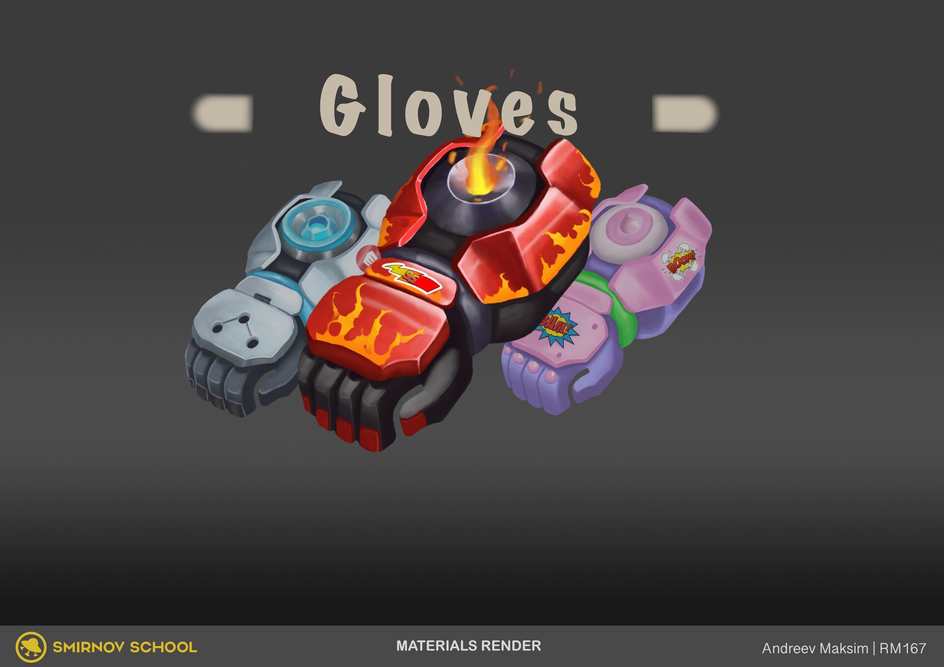 ArtStation - Materials render