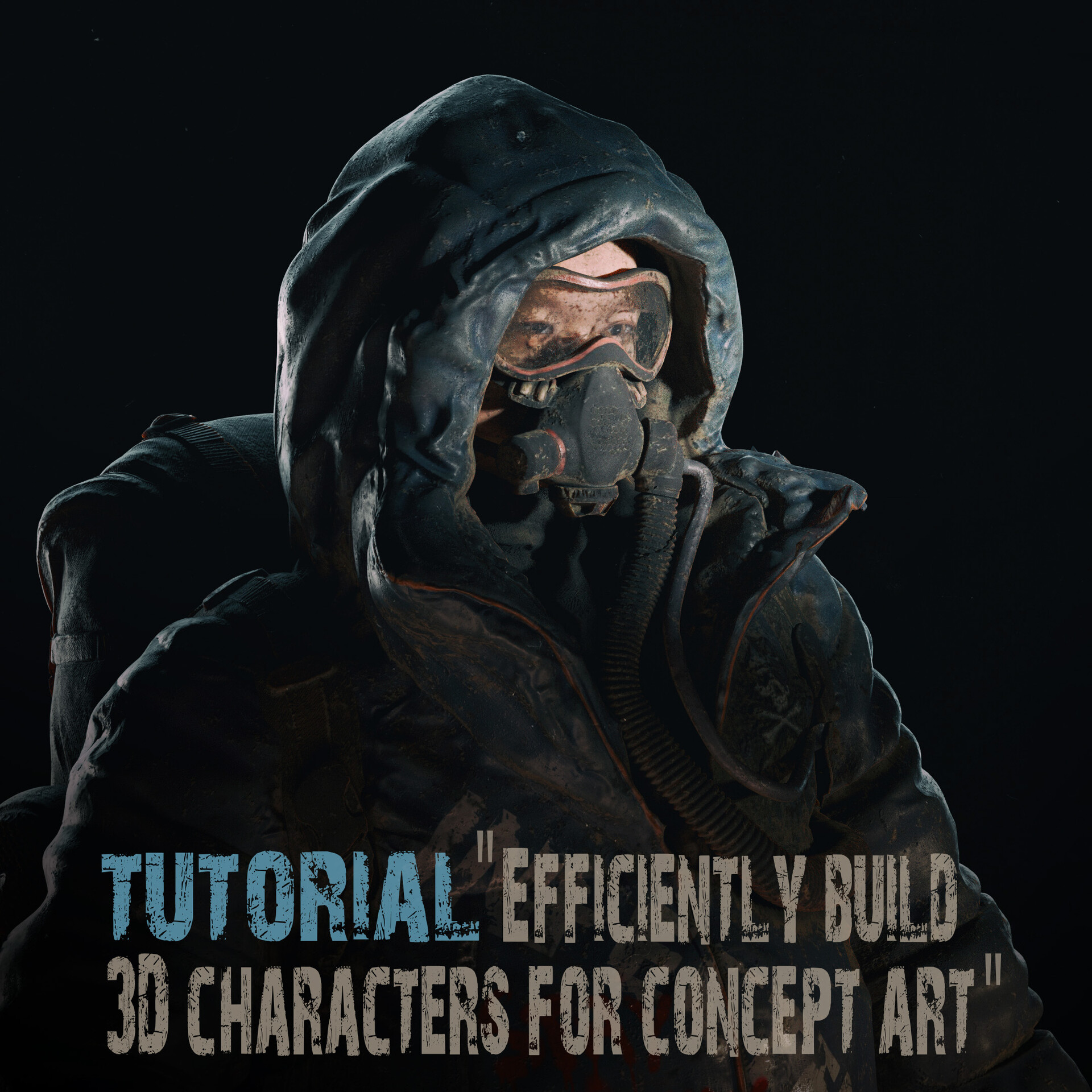 ArtStation - TUTORIAL Efficiently Build 3D Characters For Concept Art